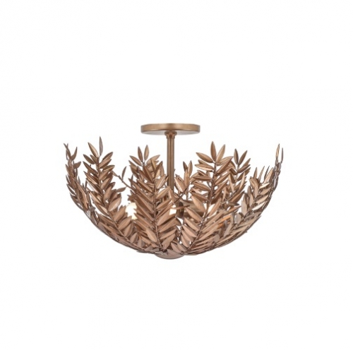 Eurofase 22-in 180W Jalore Semi-Flush Mount, 3-Light, E26, 120V ...