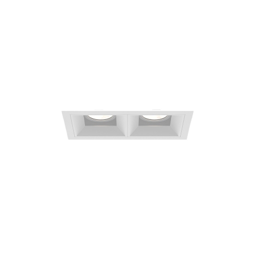 Eurofase 20W Bravo LED w/ Trim, 2-LT, RM, FXD, 50°, 120V-277V, 3500K, WH/CL (Eurofase ...