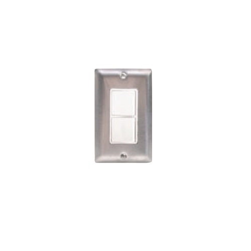 Innova 20 Amp Single Duplex Switch w/ Plate, White (Innova EFSWPW ...
