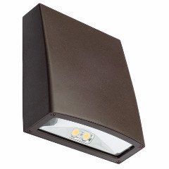 NaturaLED 50 Watt Bronze LED Slim Wall Pack, 5000K (NaturaLED LED ...