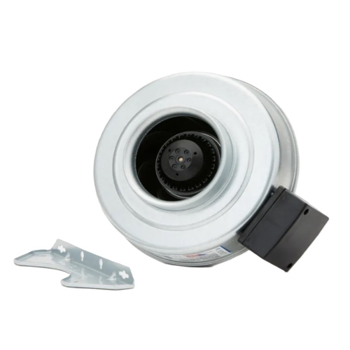 Fantech 6-in 150W ACXL Metal Inline Centrifugal Fan, 120V, 494 CFM ...