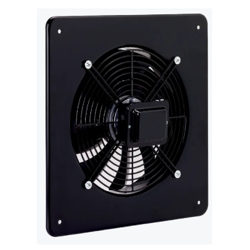 Fantech 10-in 48W Axial Wall Mount Fan, 4 Pole, 120V, 627 CFM, 1634 RPM ...