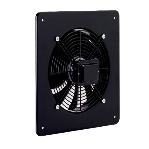 Fantech 16-in 290W Axial Wall Mount Fan, 4 Pole, 120V, 3060 CFM, 1637 ...