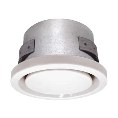 Fantech 6-in Steel Exhaust Grille for Circular Ducts w/ Collar (Fantech ...