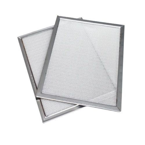 Fantech MERV3 Residential Mesh Replacement Filter Kit, 120 CFM, 2-Piece ...