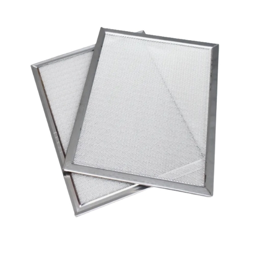 Fantech MERV3 Residential Mesh Replacement Filter Kit, 150 CFM, 2-Piece ...