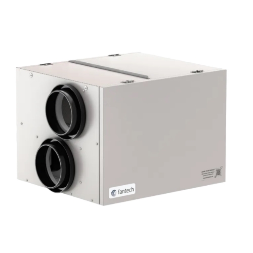 Fantech 300W ERV Side Duct Connection Fresh Air Vent, 141 CFM, 60 Hz ...