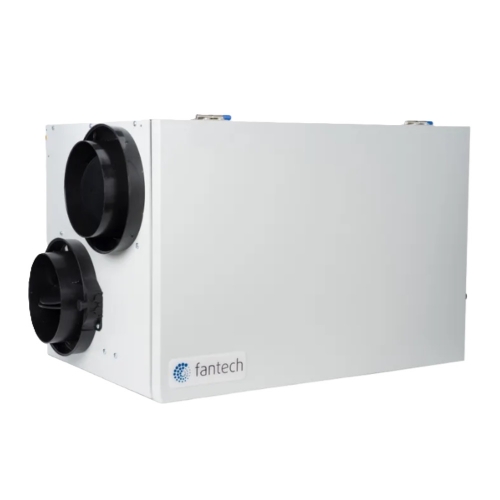 Fantech 171W ERV Side Duct Connection Fresh Air Vent, 144 CFM, 60 Hz ...