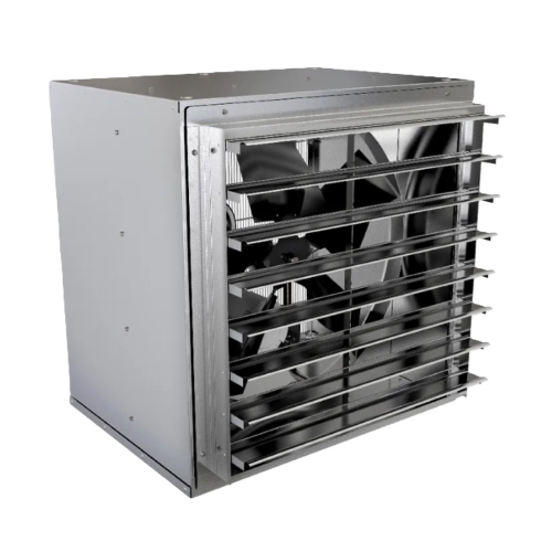 Fantech 36-in 753W Belt Drive Cabinet Wall Exhaust Fan, 585 RPM, 115V ...