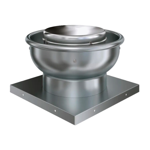 Fantech 8-in 84W Direct Drive Upblast Power Roof Vent, 1/25 HP, 1642 ...