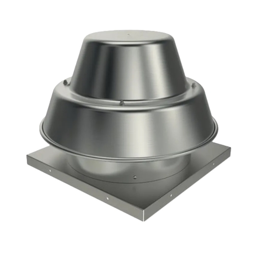 Fantech 8-in 90W Direct Drive Downblast Power Roof Vent, 1/25 HP, 1661 ...