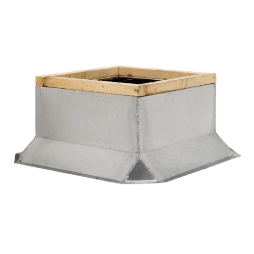 Fantech Galvanized Steel Fixed Non-Vented Curb for 40-in Commercial ...