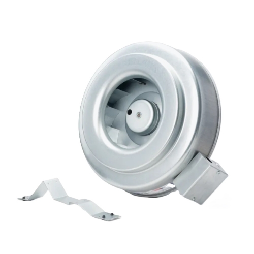 Fantech 12-in 175W ECM Metal Inline Centrifugal Fan, 120V, 804 CFM ...