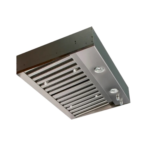 Fantech 42-in Stainless Fascia Kitchen Hood Liner for Inline Exhaust ...