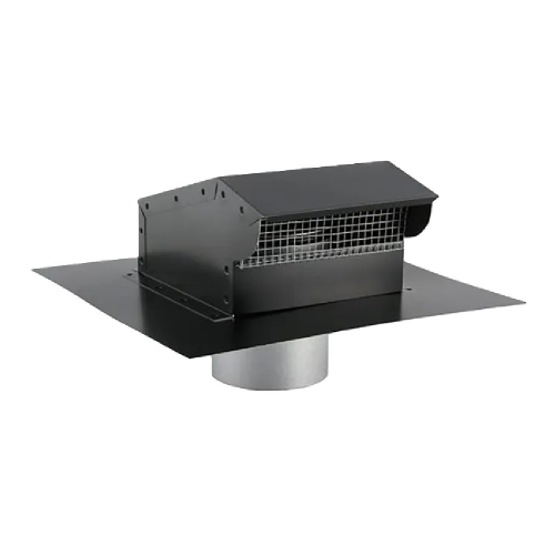 Fantech 8-in Galvanized Steel Roof Cap w/ Bird Screen & Fiberglass ...
