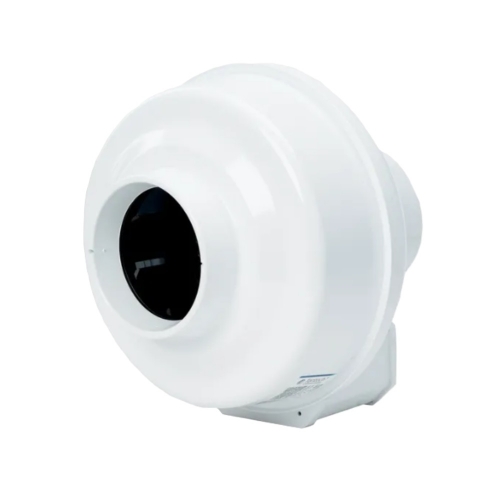 Fantech 20W AC Radon Inline Fan w/ 3-in & 4-in PVC Pipe, 158CFM ...