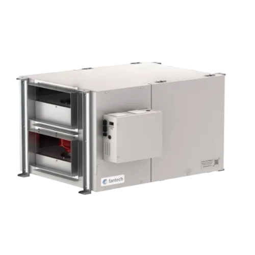 Fantech 470W HRV Side Duct Connection Fresh Air Vent, 464 CFM, 60 Hz ...