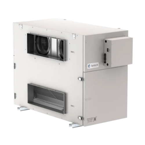 Fantech 1272W HRV Side Duct Connection Fresh Air Vent, 1428 CFM, 60 Hz ...