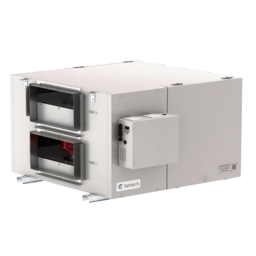 Fantech 670W ERV Side Duct Connection Fresh Air Vent, 708 CFM, 60 Hz ...