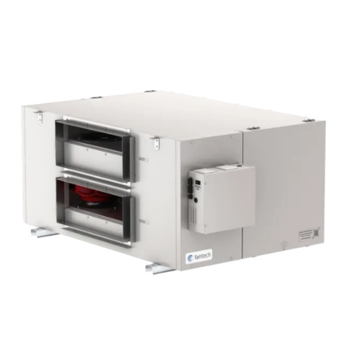 Fantech 1340W ERV Side Duct Connection Fresh Air Vent, 1178 CFM, 60 Hz ...