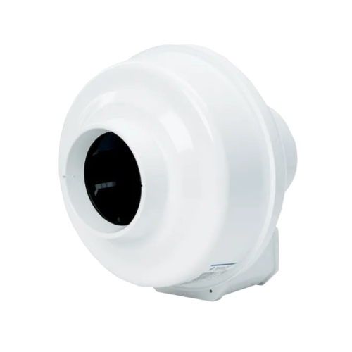 Fantech 53W EC Radon Inline Fan w/ 3-in & 4-in PVC Pipe, 173CFM ...
