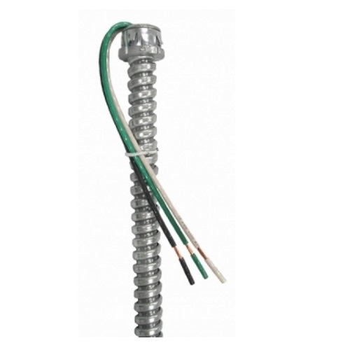 GlobaLux 6-ft Fixture Whip w/ .5-in Connector, 18/3 AWG (GlobaLux FW3 ...