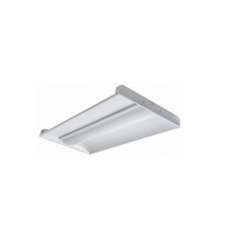 GlobaLux 40W 2x4 LED Recessed Troffer, 0-10V Dimmable, 5000 lm, 120V ...