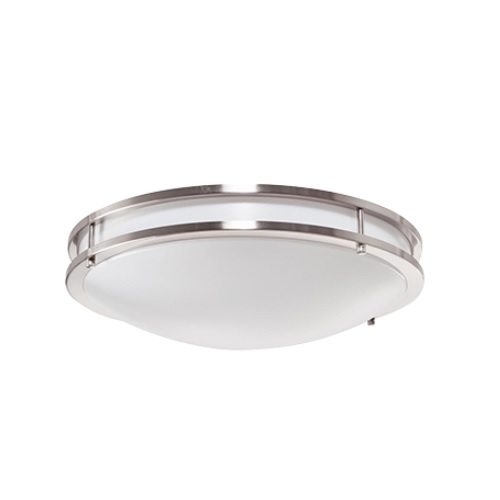 GlobaLux 14-in 17W LED Decorative Ceiling Light, Dimmable, 1200 lm ...
