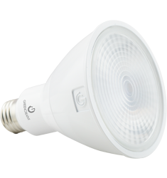 Green Creative 12.5W PAR30 REFINE Series Dimmable LED Bulb, 4000K, 40 ...