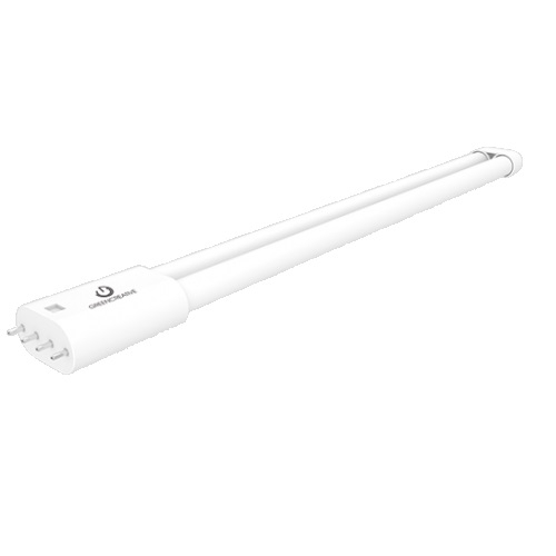 Green Creative 17W 4-Pin LED PLL Tube,2050 lm, Direct Line Voltage ...