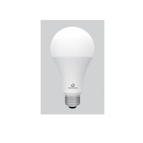 Green Creative 15W LED A19 Bulb, Dimmable, E26, Wide, 1600 lm, 120V ...
