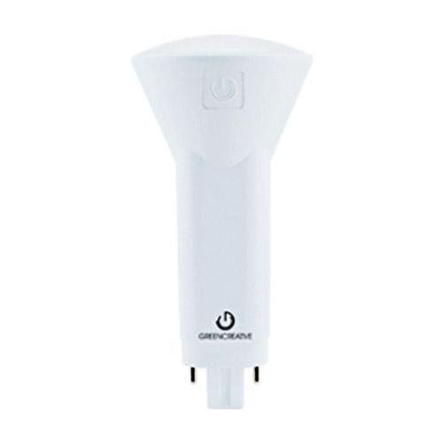 Green Creative 7W 2-Pin LED PL Lamp, GX23 Base, Bypass, 2700K (Green ...