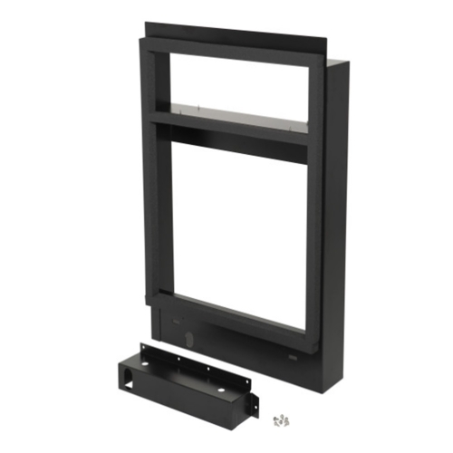 GE Transition Plenum for AZ90 & AZ91 Units w/ 8" or Less Depth, Black ...