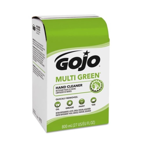 GOJO Multi Green Bag-in-Box Hand Cleaner 800 mL Refills (GOJO 9172 ...