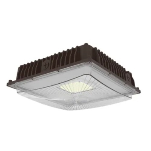 Halco 60W Slim Canopy Light w/ PC, Dim, 70 CRI, 120V-277V, SelectCCT ...