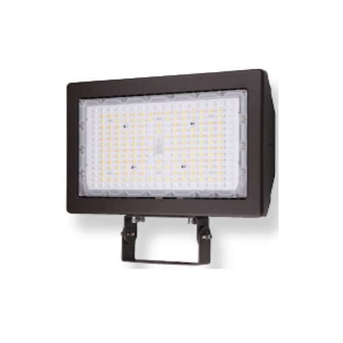 Halco 150W LED SekTor Floodlight w/ Trunnion Mount & 3-Pin PC ...