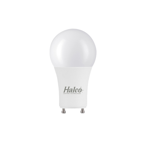 Halco 9W LED A19 Bulb, GU24, Dimmable, 90 CRI, 800 lm, 120V, 3000K, G5 ...