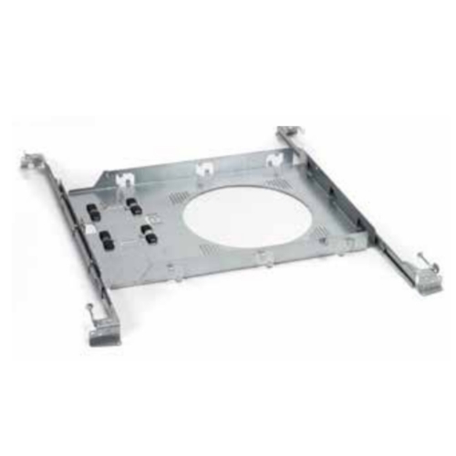 Halco 6-in Steel Round New Construction Pan w/ Adjustable Bar Hangers ...