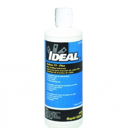 Ideal Yellow 77 Plus Lubricant, 1 Quart Squeeze Bottle (Ideal 31-398 ...