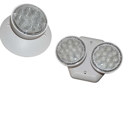 ILP Lighting 1.2W Emergency Light Remote Head, Dual Head, Standard ...