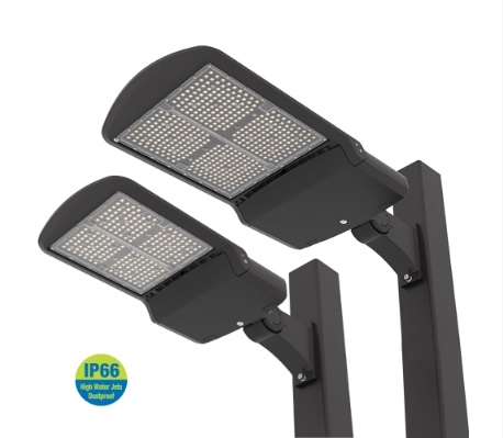 ILP Lighting 20-ft Pole w/ (1) 237.7/288.8W LED Area Light, T4, 120V ...