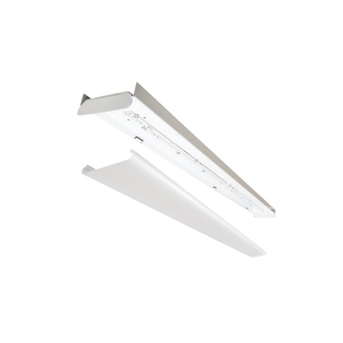 ILP Lighting 4-ft 55W Low Profile LED Utility Light Retrofit, 7399 lm ...