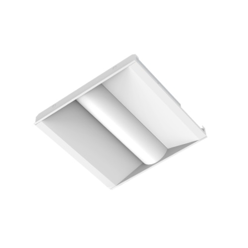 ILP Lighting 2X2 24W LED Volumetric Adjustable Troffer, 3508 lm, 120V ...