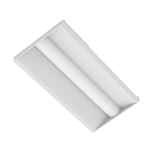 ILP Lighting 2x4 LED Volumetric Adjustable Troffer, 120V-277V, CCT ...