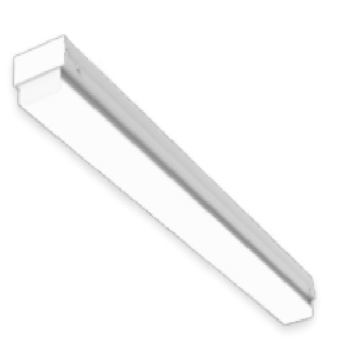 ILP Lighting 4-ft 16.8W Strip Retrofit w/ 4.3-in Channel, 120V-277V ...