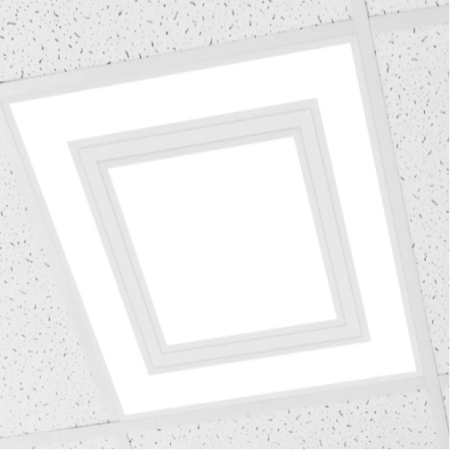 ILP Lighting 2x2 Back-Lit Flat Panel w/ FCL, Selectable Wattage, Lumens ...