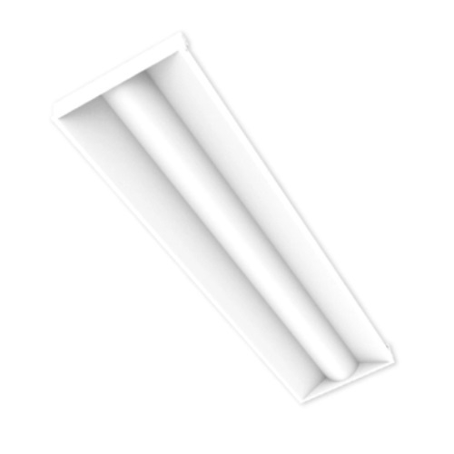 ILP Lighting 19W 1x4 Volumetric Troffer Light, 120V-277V, 2590 lm ...
