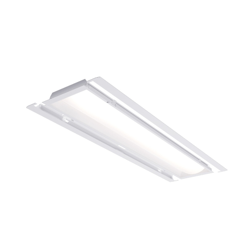 ILP Lighting 22W 1X4 Volumetric Troffer Kit, 3190 lm, 120V-277V, 4000K ...