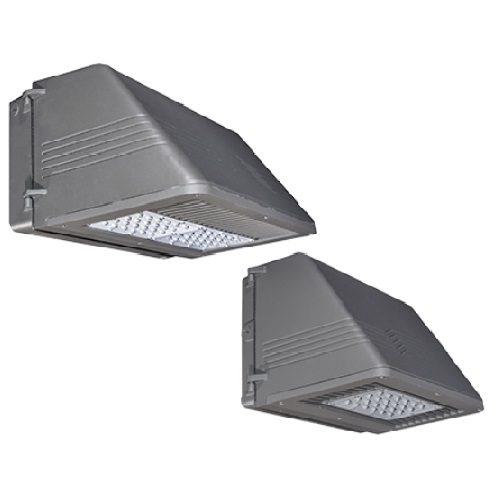 ILP Lighting 22W Wall Pack, Full Cut-Off, T3, 120V-277V, 3000K, Black ...