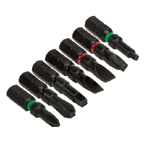 Klein Tools Pro Impact Power Bits, Assorted, 7 Pack (Klein Tools 32796 ...